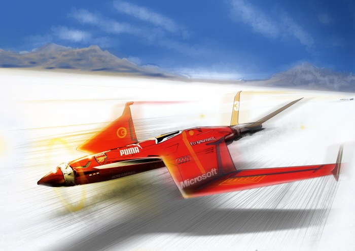 An upload by Ashwin Philip on Coroflot: to the project supercorsair