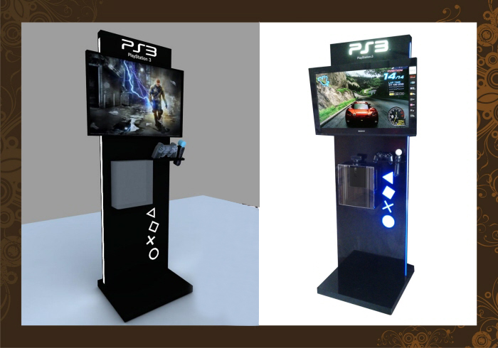 Kiosk, Wall Display and Game zone by Nilesh Shah at Coroflot.com