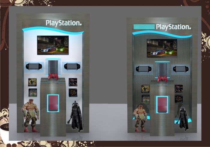 Kiosk, Wall Display and Game zone by Nilesh Shah at Coroflot.com