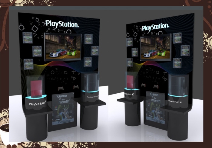Kiosk, Wall Display and Game zone by Nilesh Shah at Coroflot.com