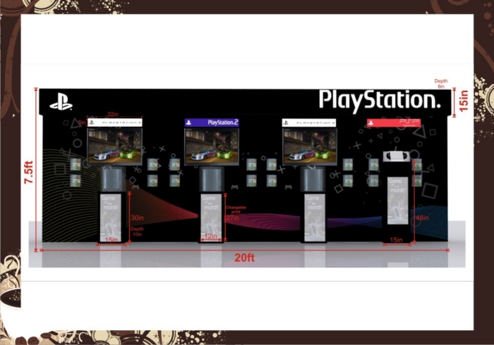 Kiosk, Wall Display and Game zone by Nilesh Shah at Coroflot.com