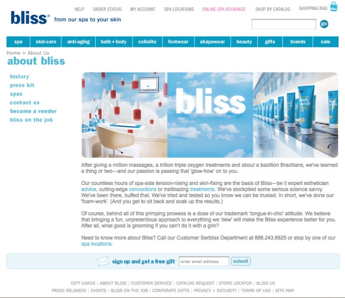 Digital - Web/Content by Julie Space: Copywriter at Coroflot.com