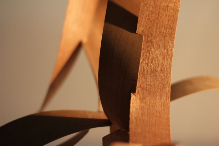 calligraphy sculpture by Elson Tan at Coroflot.com