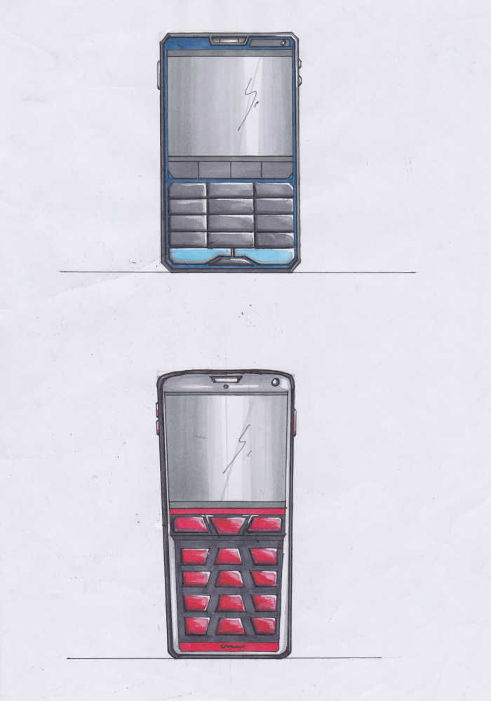 Handphone design by Elson Tan at Coroflot.com