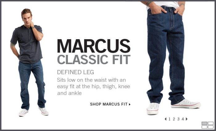 Interactive Denim Fit Guide Designs by Jaye Lindner at Coroflot.com