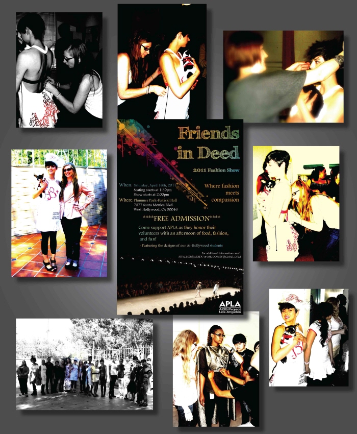 APLA "Friends-in-deed" Fashion Show by Krista Hunter at Coroflot.com