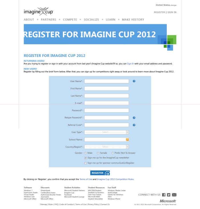 Microsoft - Imagine Cup by Trina Kundu at Coroflot.com