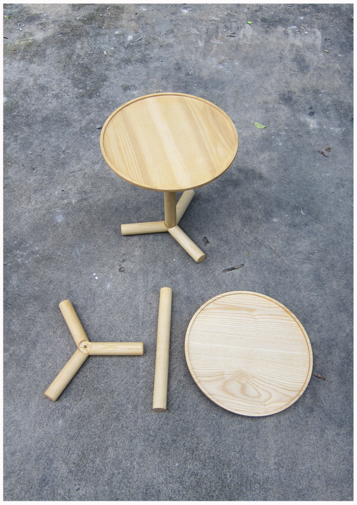 ROLL SIDE TABLE by TAKE HOME DESIGN at Coroflot.com