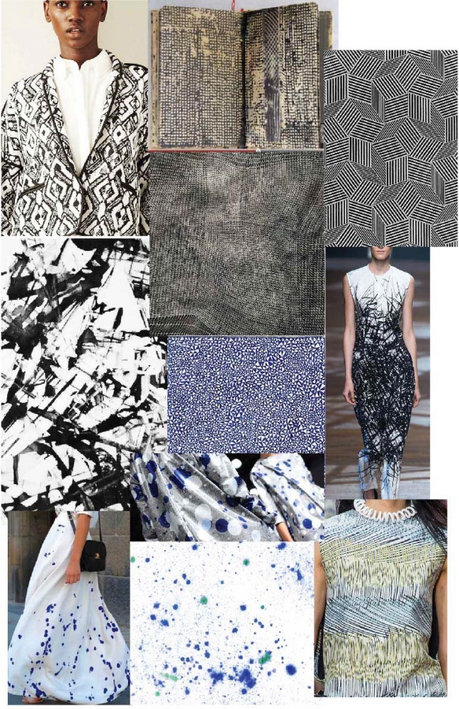 Womenswear inspirational mood and colour by kat holmes at Coroflot.com