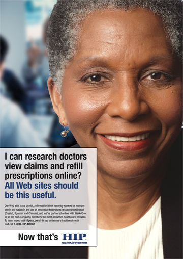 Health Insurance Plan of New York HIP by Frank Varriale at Coroflot.com