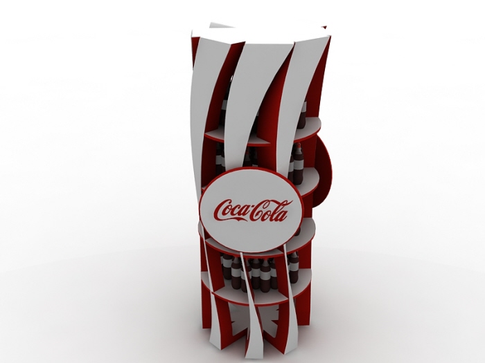 Coca Cola Conceptual Display / Branding by Muhammad Ovais at Coroflot.com