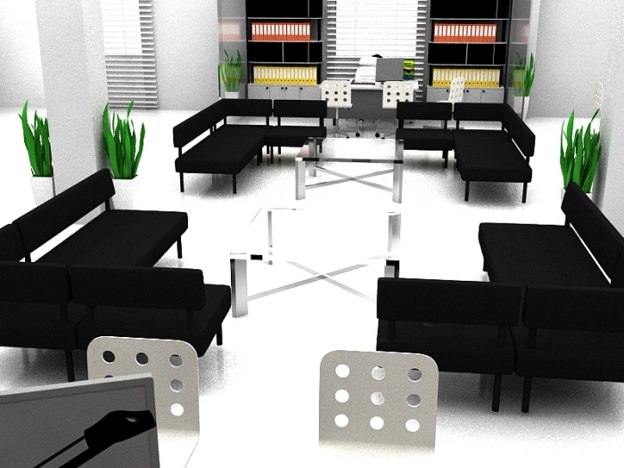 Basic Office Interior Design / Planning by Muhammad Ovais at Coroflot.com