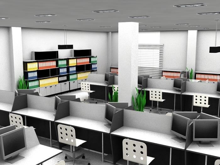 Basic Office Interior Design / Planning by Muhammad Ovais at Coroflot.com