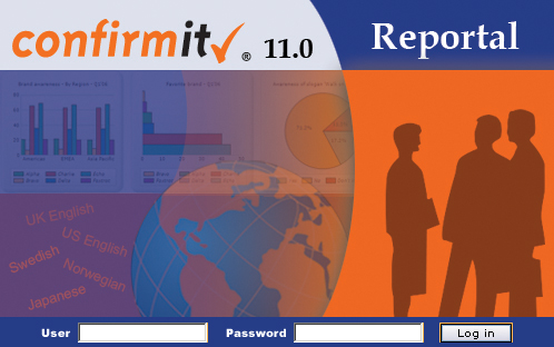 Confirmit Website and Print Design by Michael Weitsen at Coroflot.com