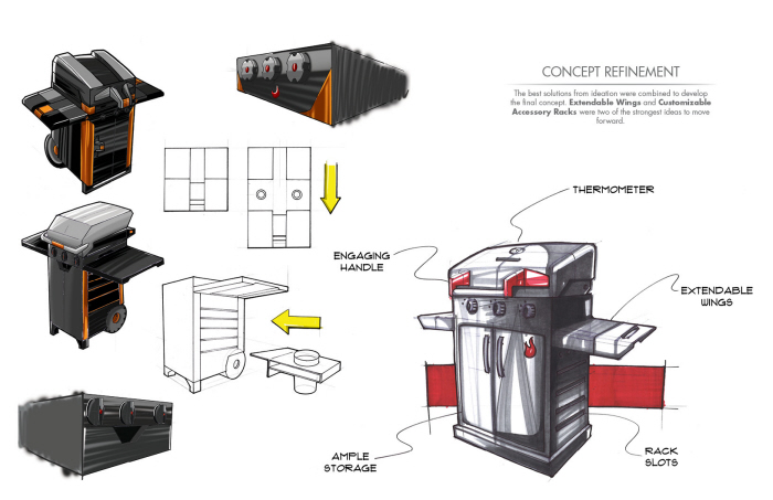 Infrared/Gas Grill Design by Vincent Tsai at Coroflot.com