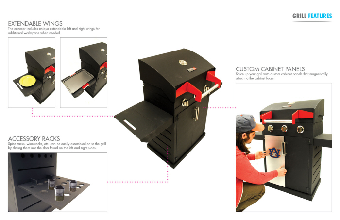 Infrared/Gas Grill Design by Vincent Tsai at Coroflot.com