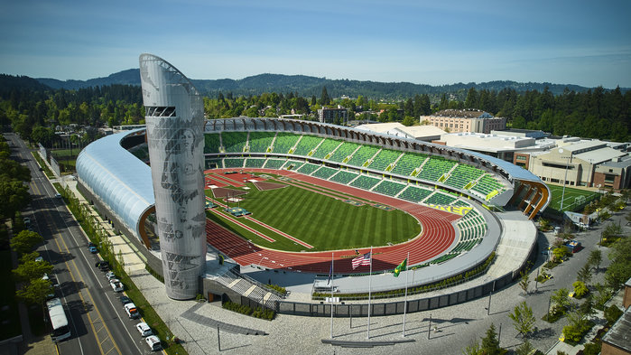 An upload by David Kelly on Coroflot: to the project Hayward Field ...