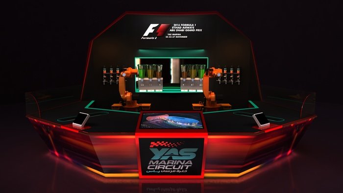 Formula 1 Robot Bar by Kevin D'souza at Coroflot.com