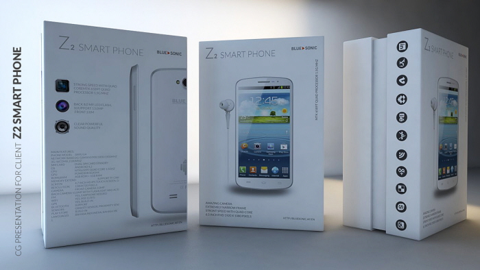 Z2 Smart Phone-Package Design by Rajab Ali at Coroflot.com