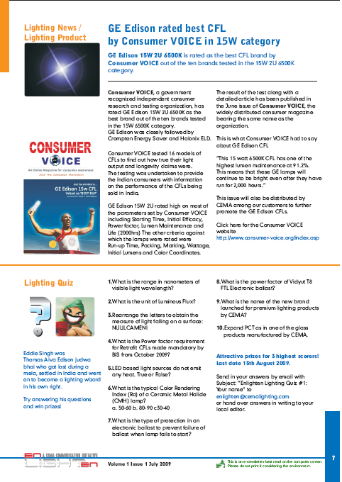 CEMA Intranet & Newsletter by Vijay Krishnan at Coroflot.com