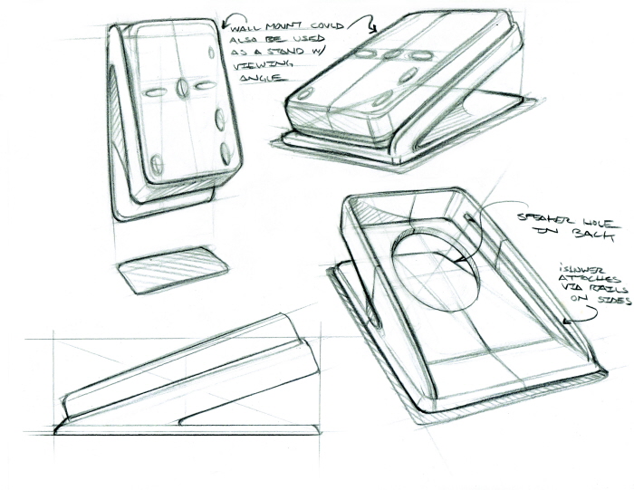 iShower - First Bluetooth Shower Speaker by Andrew Bowen at Coroflot.com