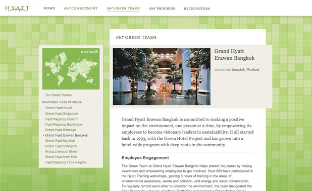 Hyatt Earth by Static Interactive at Coroflot.com