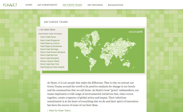 Hyatt Earth by Static Interactive at Coroflot.com