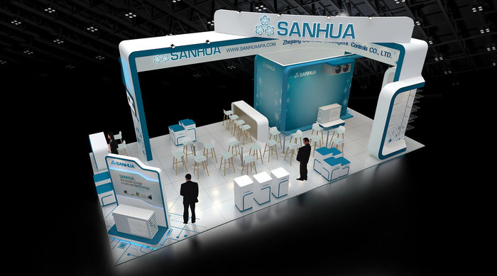 booth design 6x12 by Arnon Wiriyavaranon at Coroflot.com