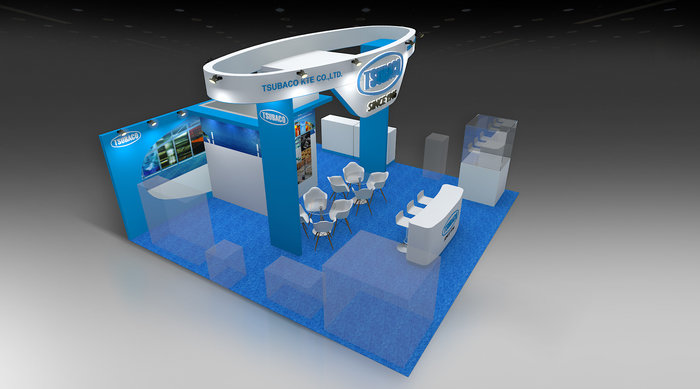 booth design 6x6 by Arnon Wiriyavaranon at Coroflot.com