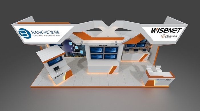 booth design 9x3 m by Arnon Wiriyavaranon at Coroflot.com