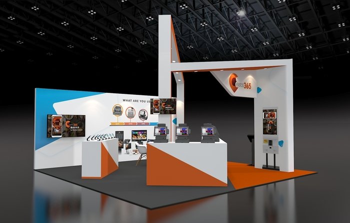 booth design 6x6x4 by Arnon Wiriyavaranon at Coroflot.com