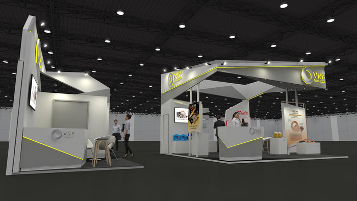 booth 6x6 @ 6x3 by Arnon Wiriyavaranon at Coroflot.com