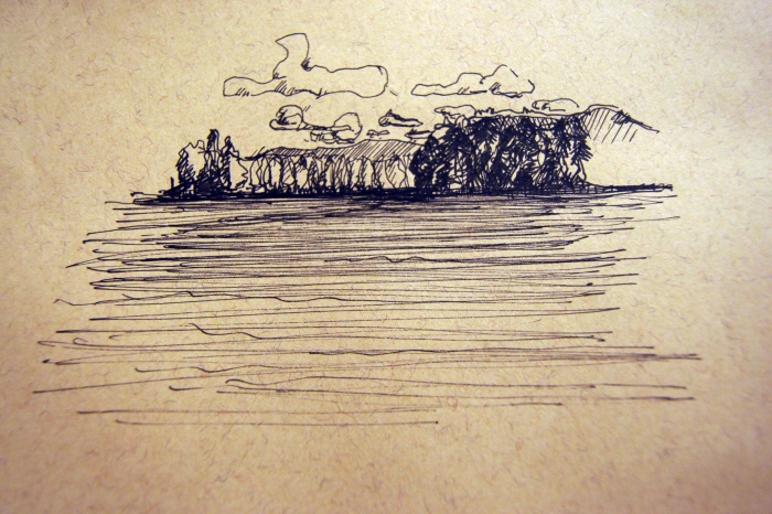 An upload by Hannah Taylor on Coroflot: to the project Camp Drawings