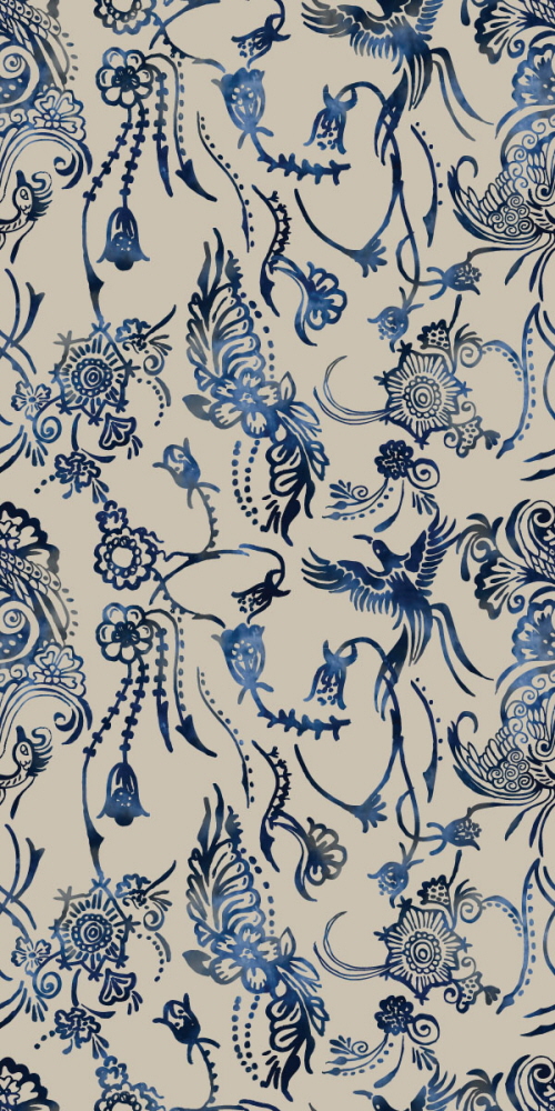 Textile / art & repeat design by Roseann S at Coroflot.com