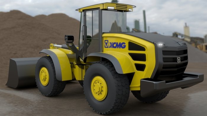 XCMG design work by Rob Anderson at Coroflot.com