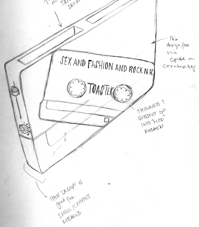 Marc Jacobs Inspired Toaster Prototype by Lisa Huish at Coroflot.com