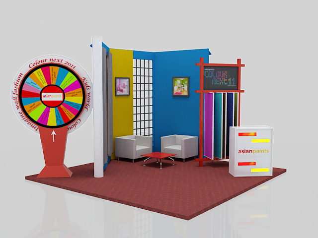 Stage, Event & Exhibition stall by krunal suthar at Coroflot.com