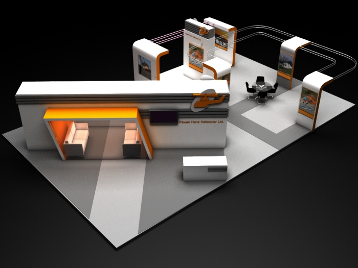 Stage, Event & Exhibition stall by krunal suthar at Coroflot.com