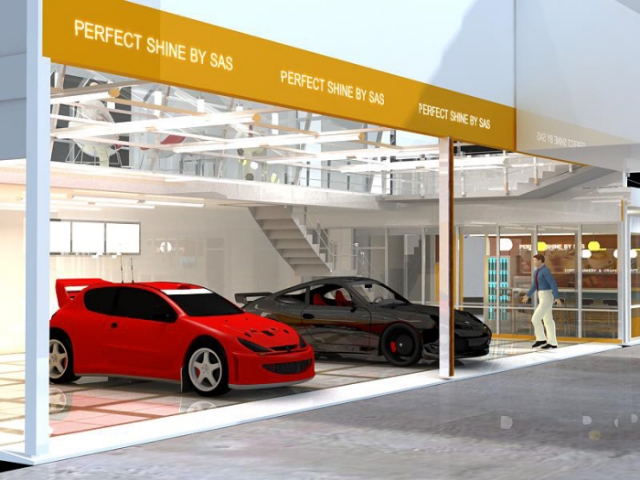 Car Care Center _ Bangkok by 9SD design at Coroflot.com