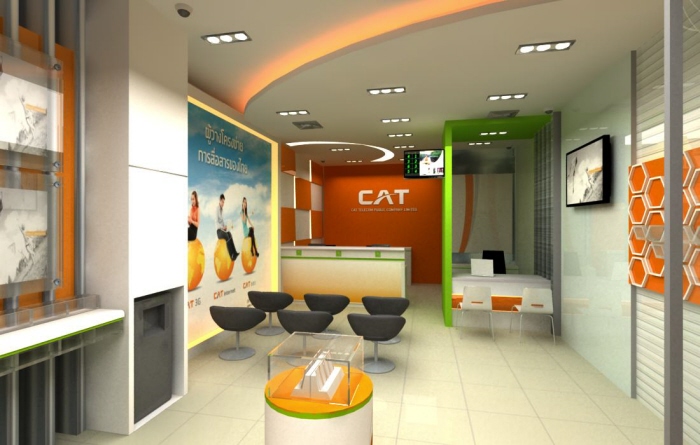 CAT Telecom Shop by 9SD design at Coroflot.com