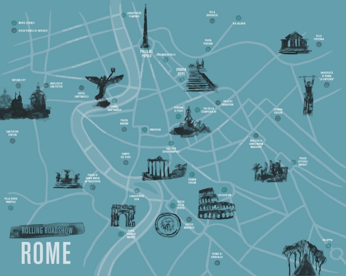 Rolling Roadshow Rome by Nina Reck at Coroflot.com