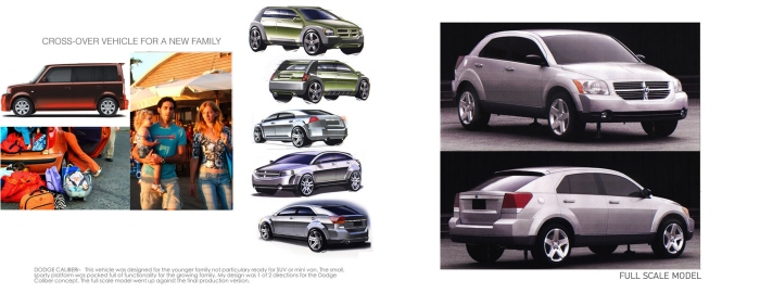 An upload by Nick Staub on Coroflot: to the project Dodge concept