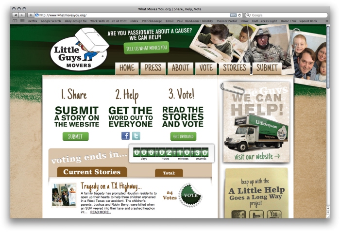 An upload by Teia Hagood on Coroflot: to the project Campaigns