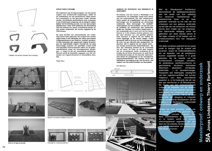 Jaarboeken vakgroep ARCH VUB by Bert Belmans at Coroflot.com