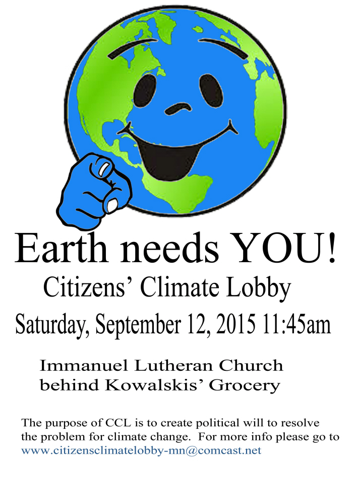 Climate Change flyer by Melissa Karger at Coroflot.com