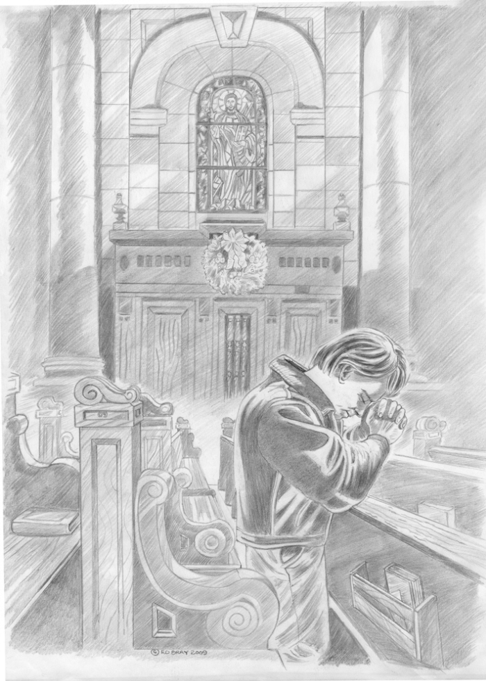 Graphite Illustration by Ed Bray at Coroflot.com