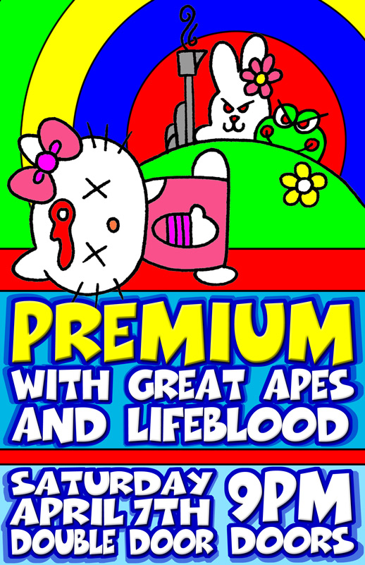 Band Posters by Justin Zucker at Coroflot.com