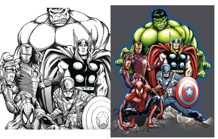 Various Art designs by Randy McDevitt at Coroflot.com