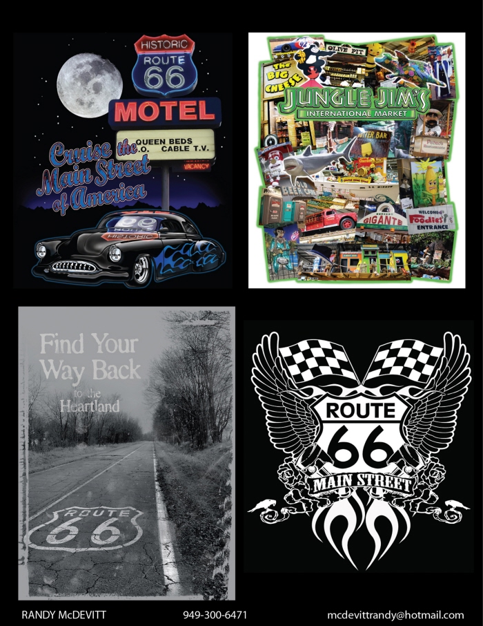 Various Art designs by Randy McDevitt at Coroflot.com