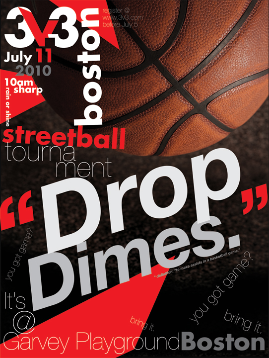 Streetball Poster Series by William Hekking at Coroflot.com